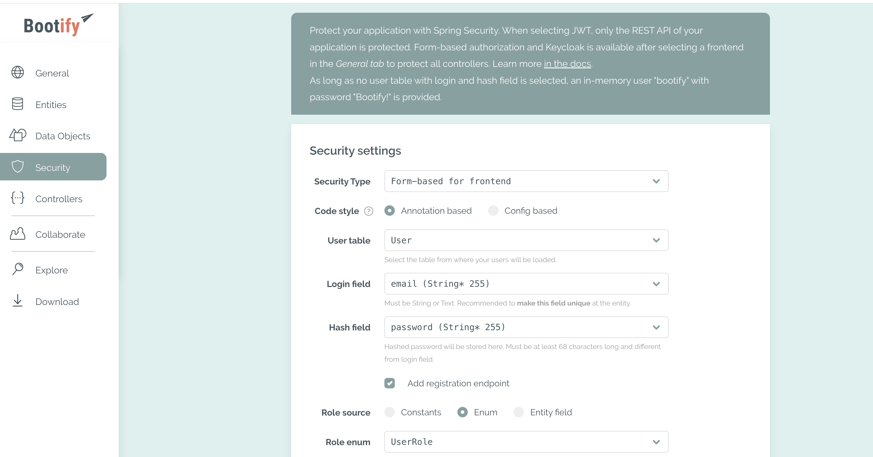 Rapid application prototyping with Bootify - Wim Deblauwe
